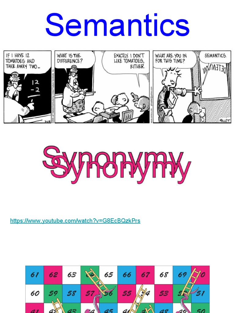 Semantics Presentation | PDF