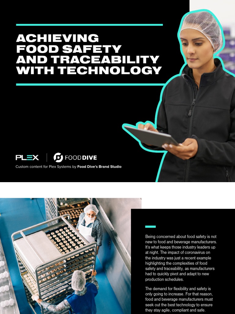 Achieving Food Safety and Traceability | PDF | Enterprise Resource ...