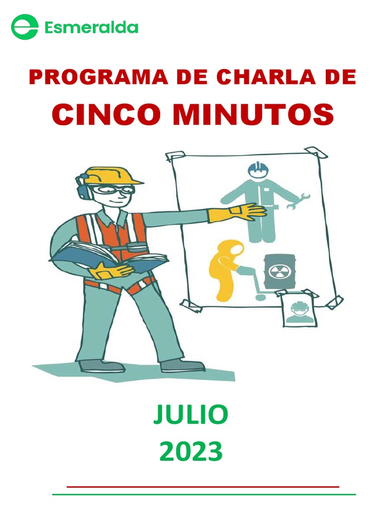 Manual de Charlas de 5 Minutos de SST - Julio | PDF | Soldadura | Construcción