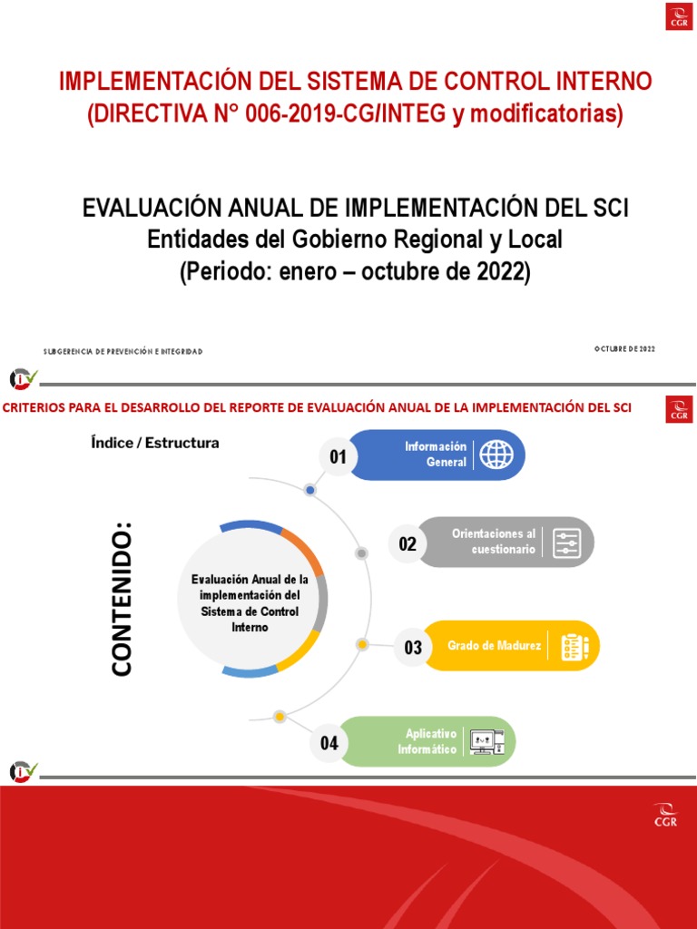 Evaluacion Anual de La Implementación Del Sci 2022 | PDF | Gestión de recursos humanos | Evaluación