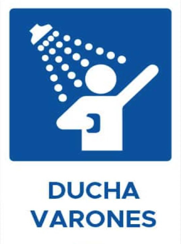 Señaletica SSHH y Duchas | PDF