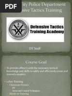 Course Pressure Point Control Tactics | PDF