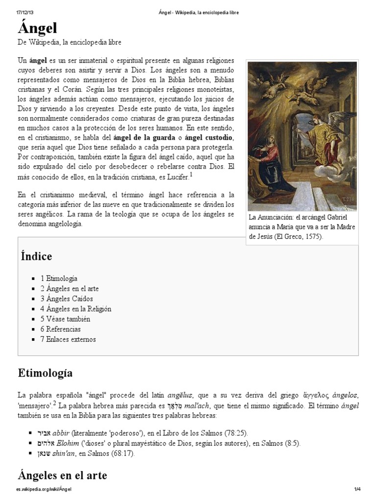 Ángel | PDF | Ángel | Gabriel
