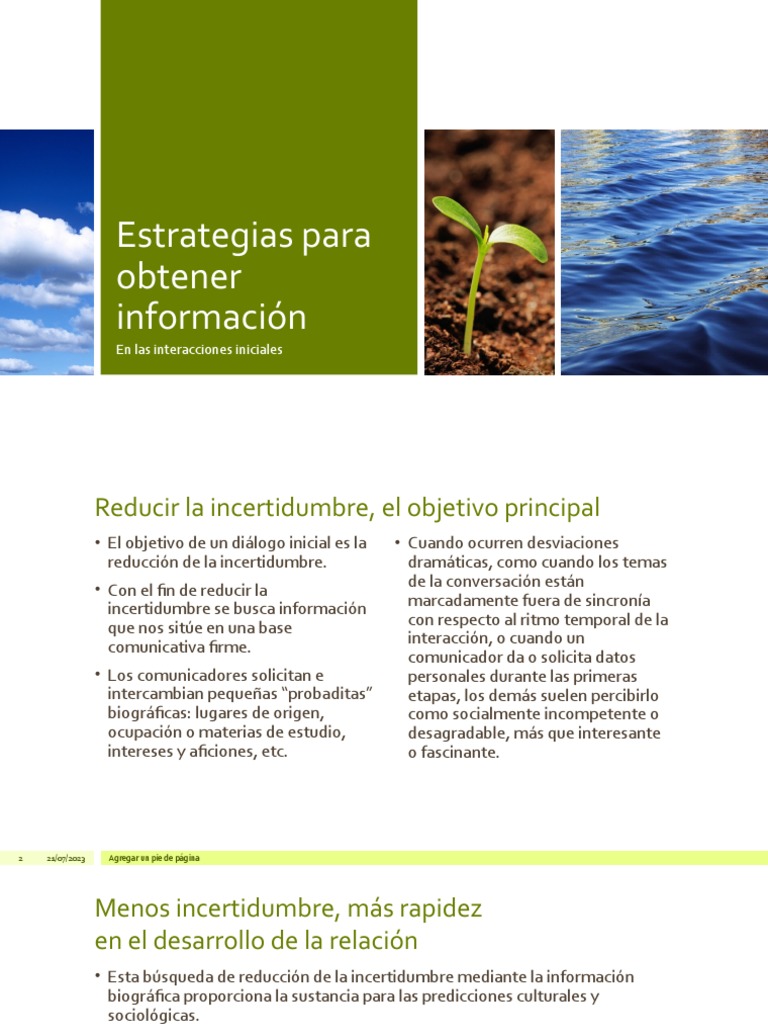 Estrategias para Obtener Información 2020 | PDF | Empatía | Información