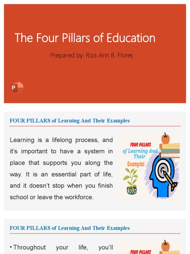 The Four Pillars of Education | PDF | Learning | Critical Thinking