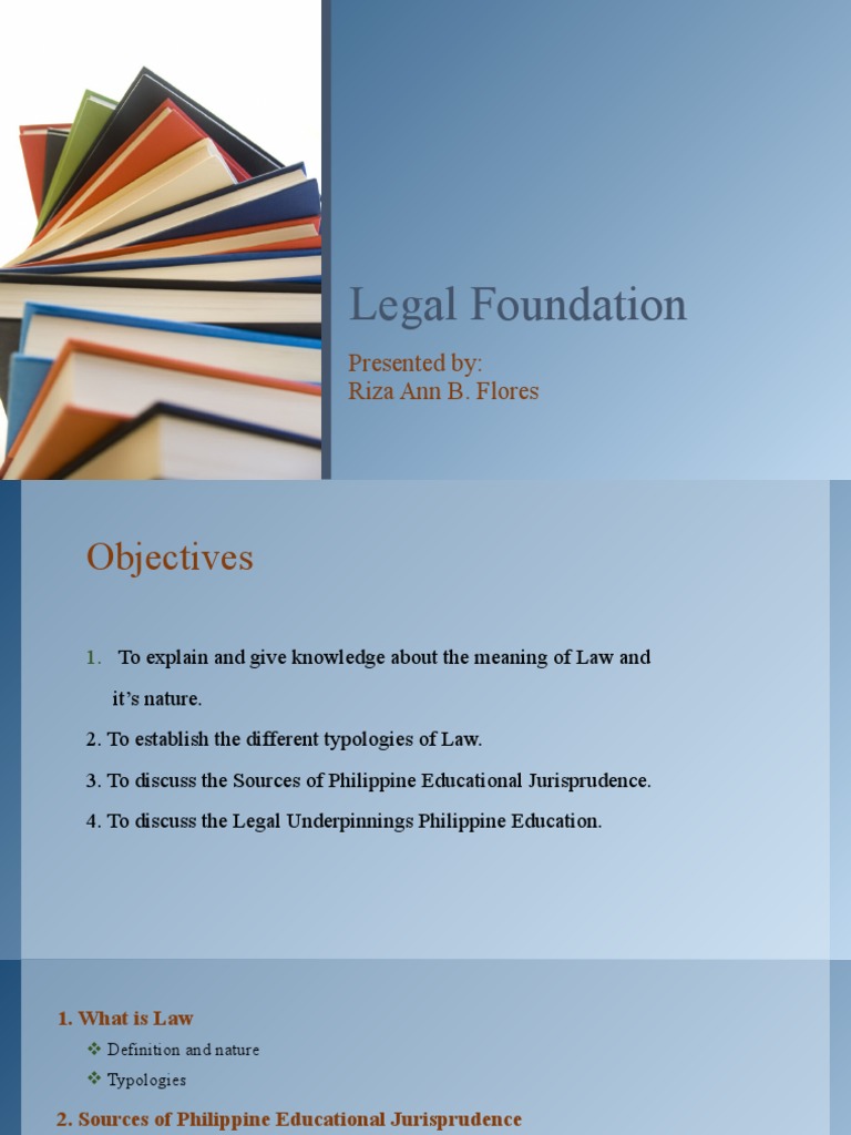 Legal Foundation | PDF | Intellectual Property | Curriculum