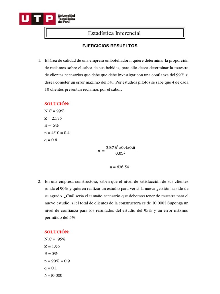 S01.s1 - Ejercicios Resueltos | PDF