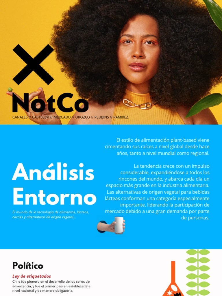 Examen Gestion Caso Notco | PDF | Marketing | Sustentabilidad