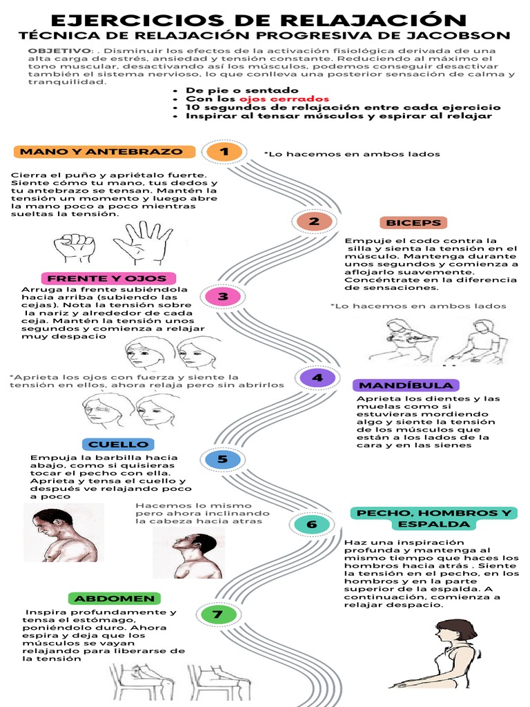 Ejercicios de Relajacion | PDF | Salud y bienestar