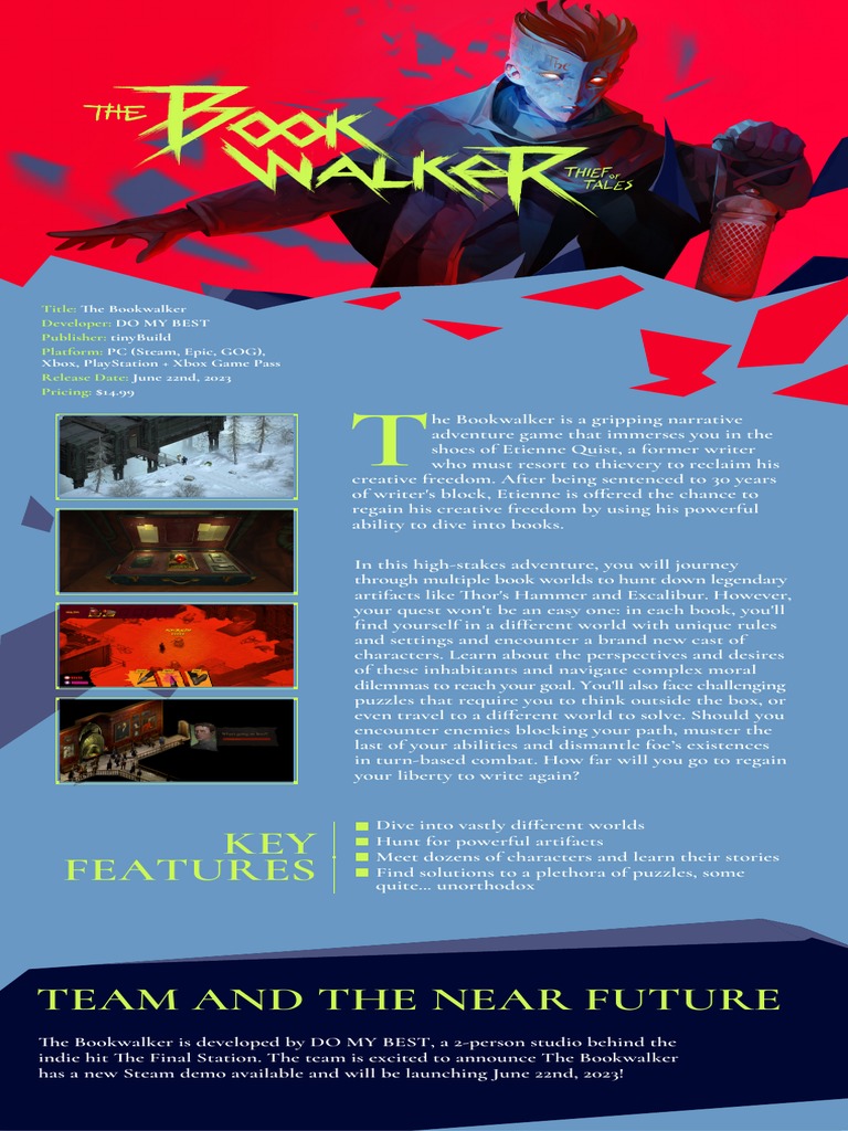 The Bookwalker Fact Sheet | PDF | Video Games