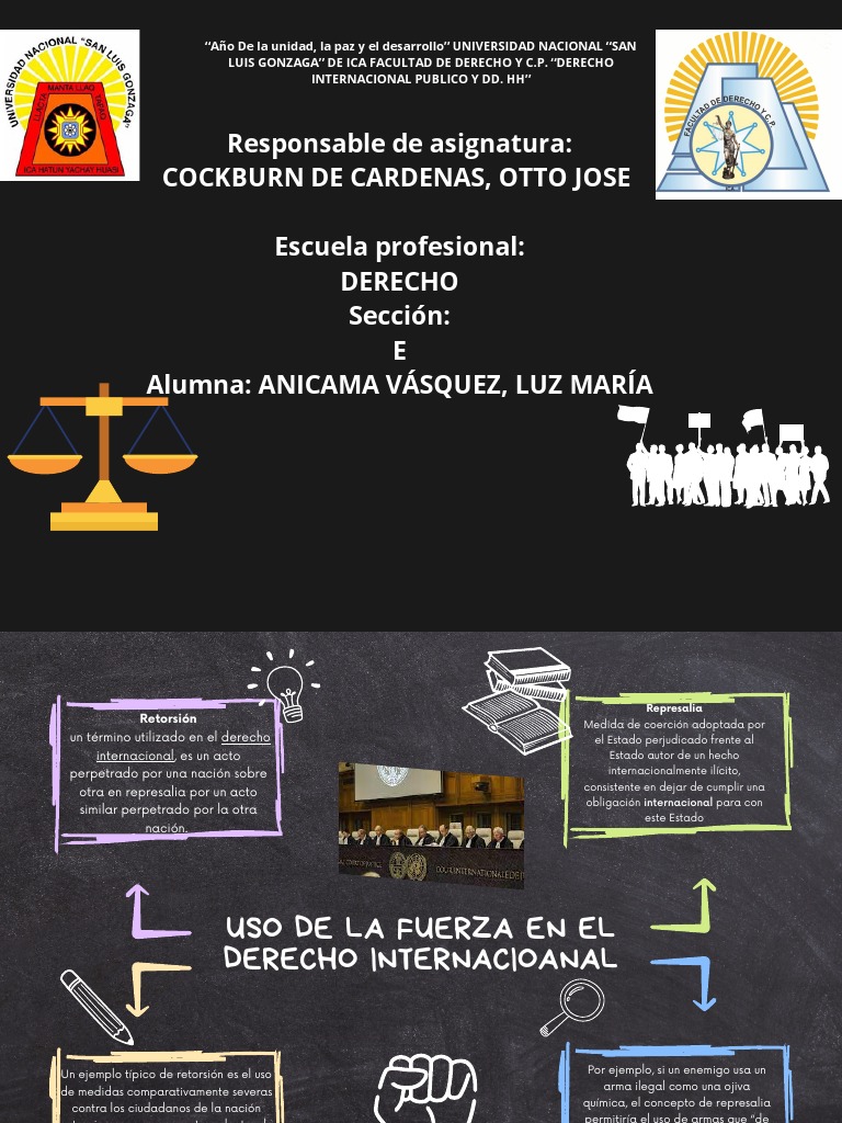 Retorsión en Derecho Internacional | PDF