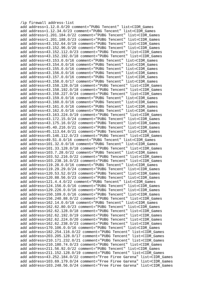 Cidr Games | PDF | Cyberspace | Information Technology