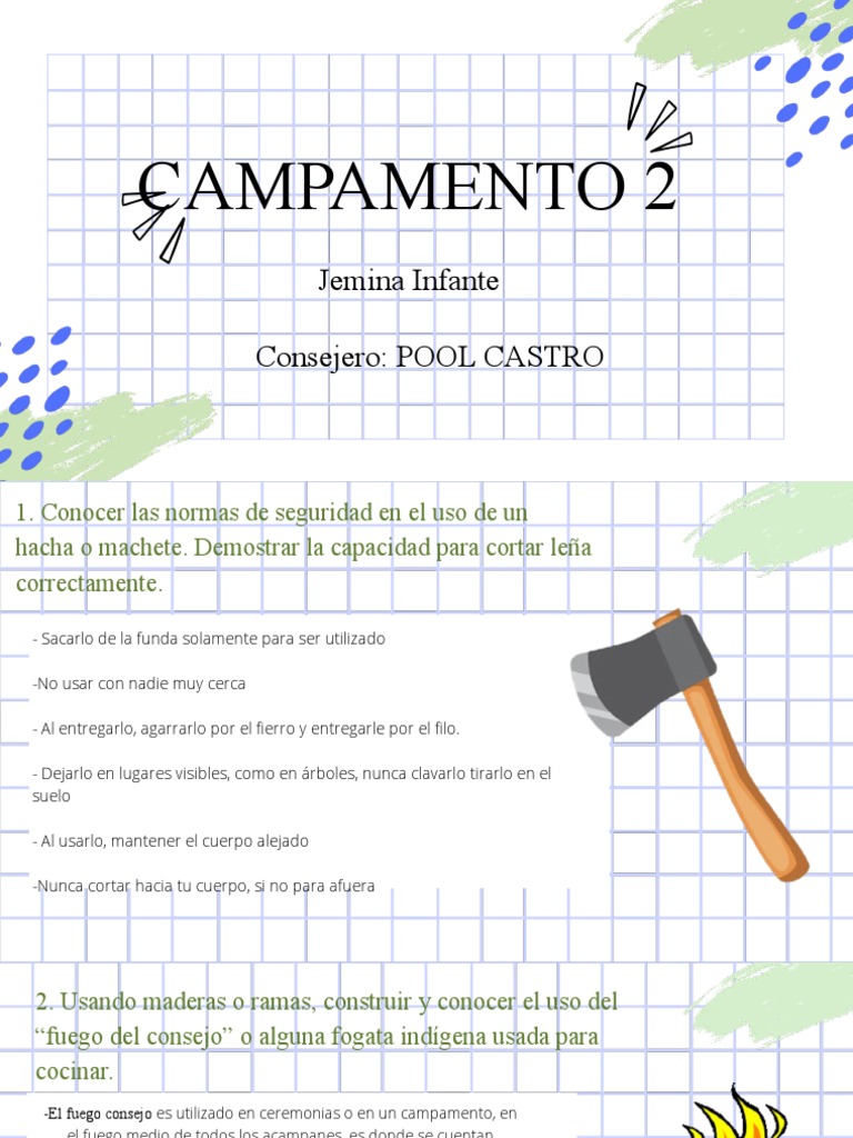 CAMPAMENTO 2 - Conquis | Descargar gratis PDF | Incendios