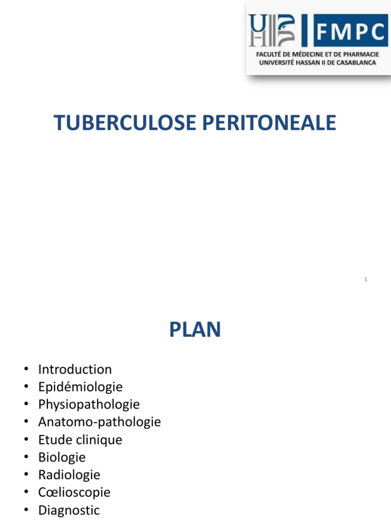 Tuberculose Péritonéale | PDF | Tuberculose | Péritoine