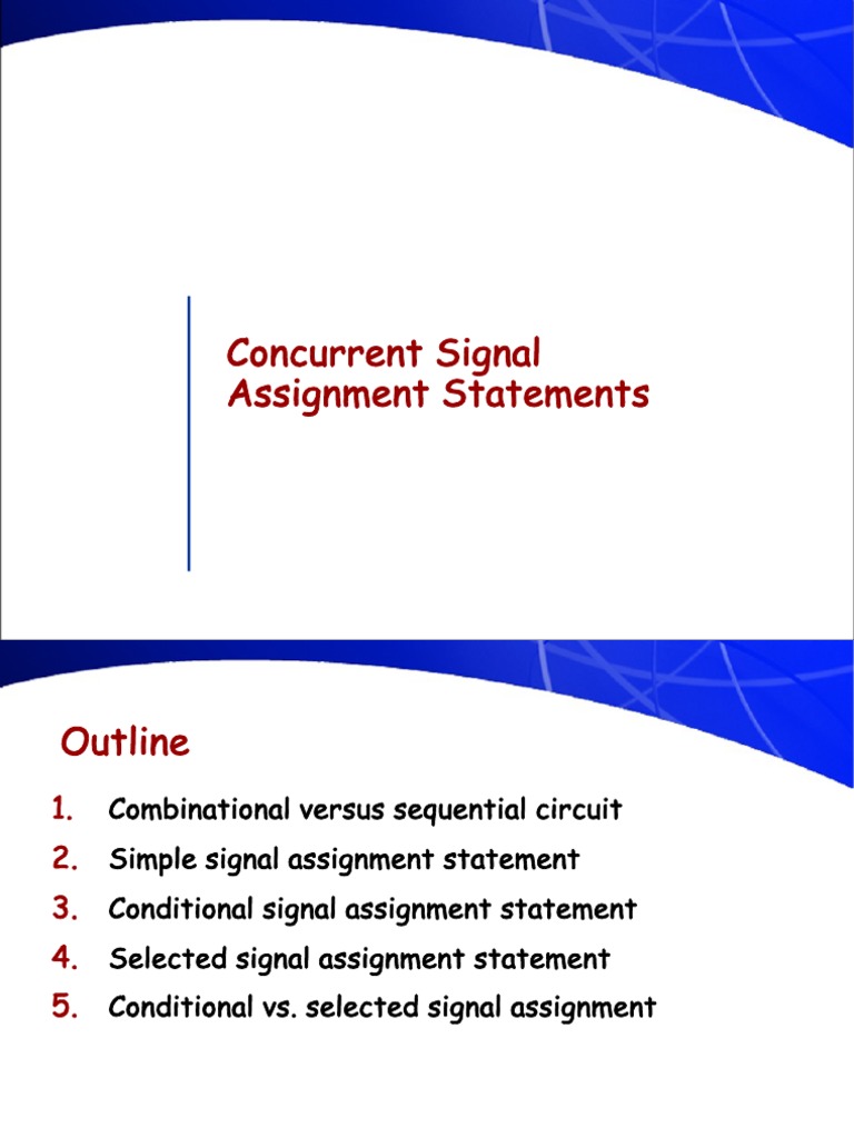 4) Concurrent - Statement | PDF | Electronic Engineering | Information ...