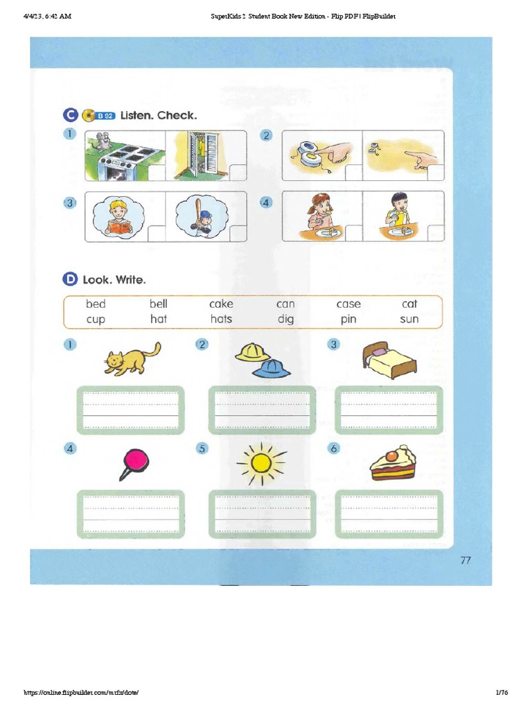 SuperKids 2 Student Book New Edition - Flip PDF - FlipBuilder | PDF