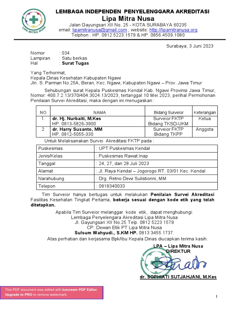 0034 - Surtug PKM Kendal (Hybrid) | PDF