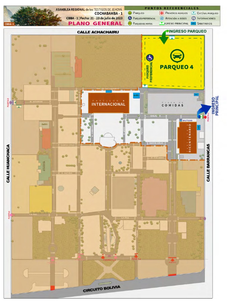 Plano Fexco AR2023 CBBA 1 | PDF