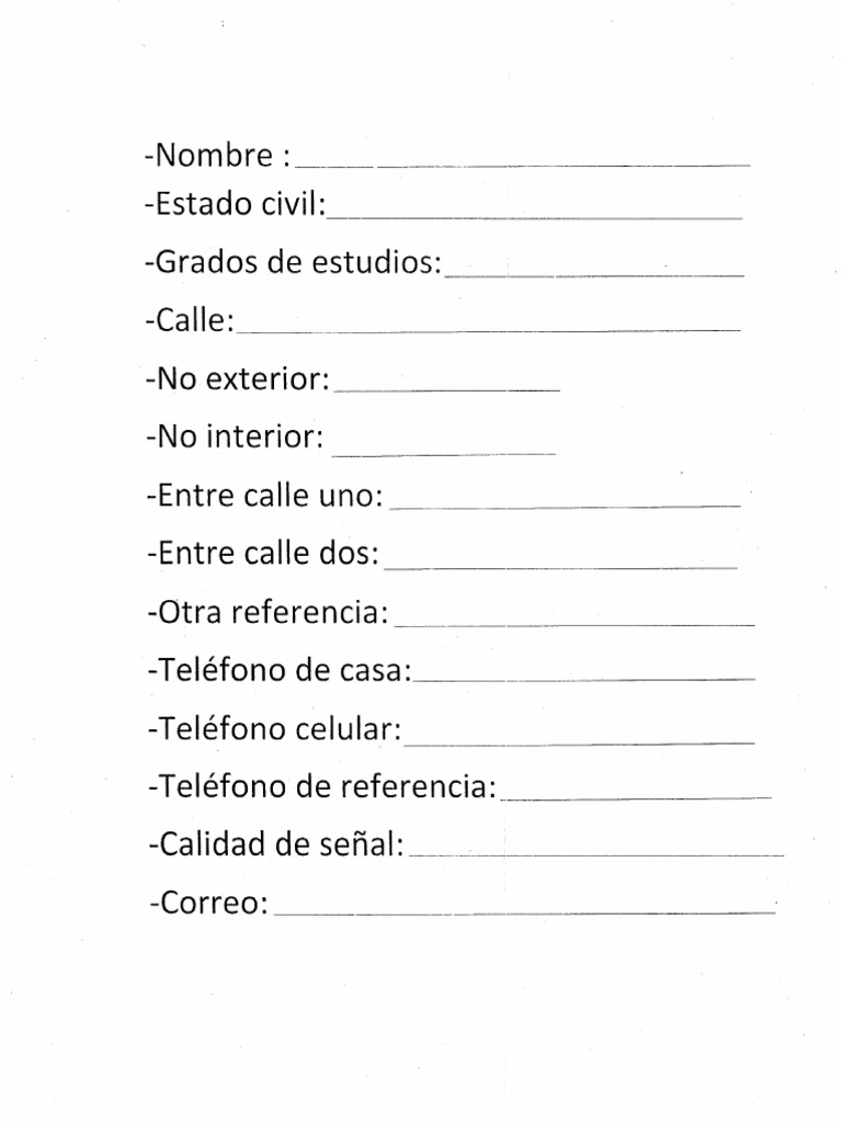 Formato de Datos | PDF