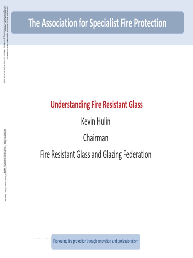 Understanding Fire Resistant Glass | PDF | Glasses | Window