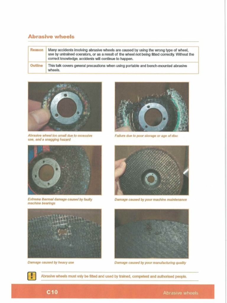 C10 Abrasive Wheels | PDF