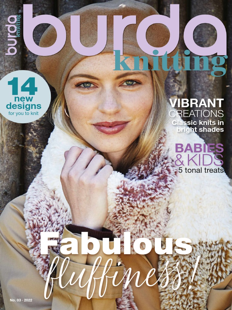Burda Knitting 2022 | PDF | Knitting | Knitting Needle