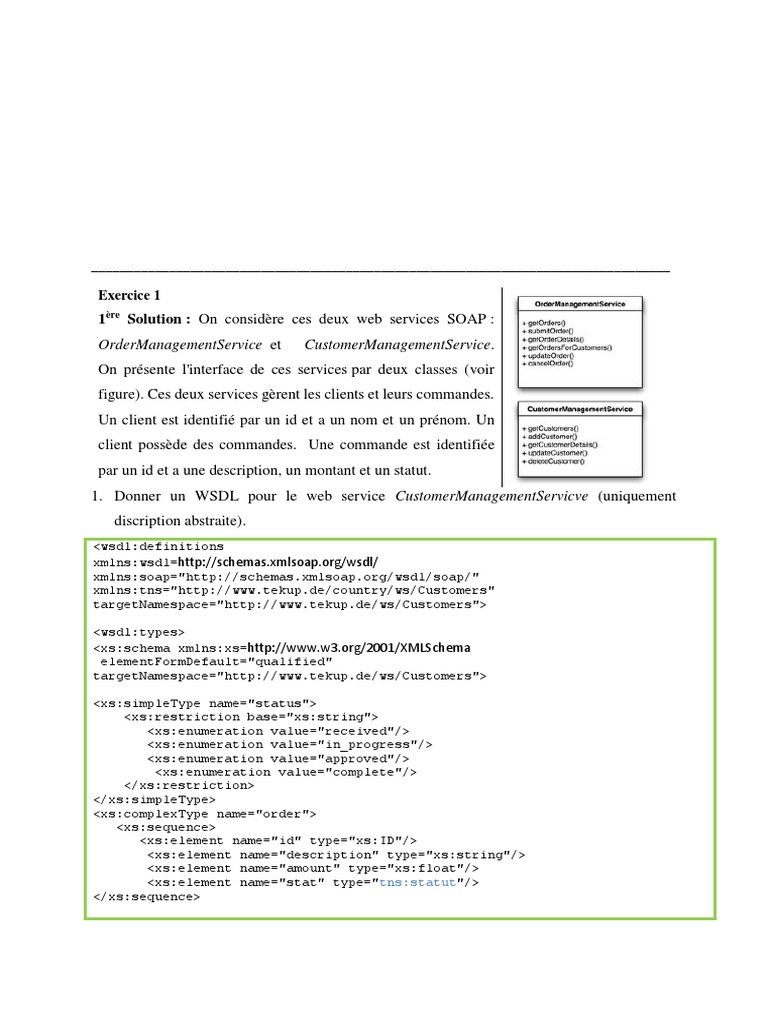 Exam SOA22 Corection | PDF | Software Development | Software