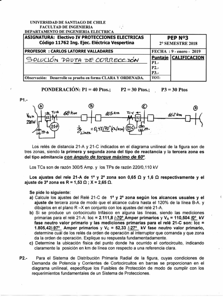 PEP3 Protecc Vesp 2S Electrical | PDF | Fusible (Eléctrico) | Relé