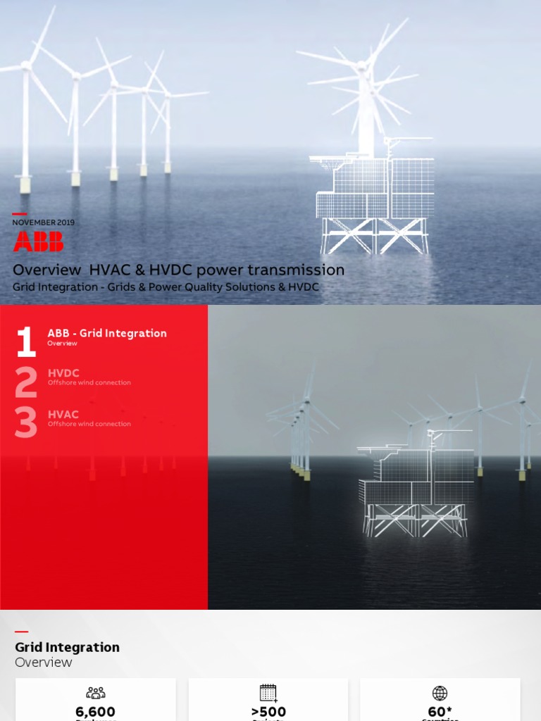 Abb HVDC | PDF | High Voltage Direct Current | Offshore Wind Power