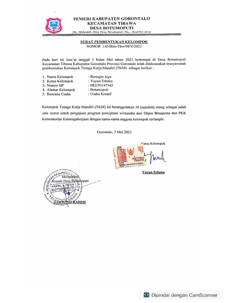 TKMP Beringin Jaya | PDF