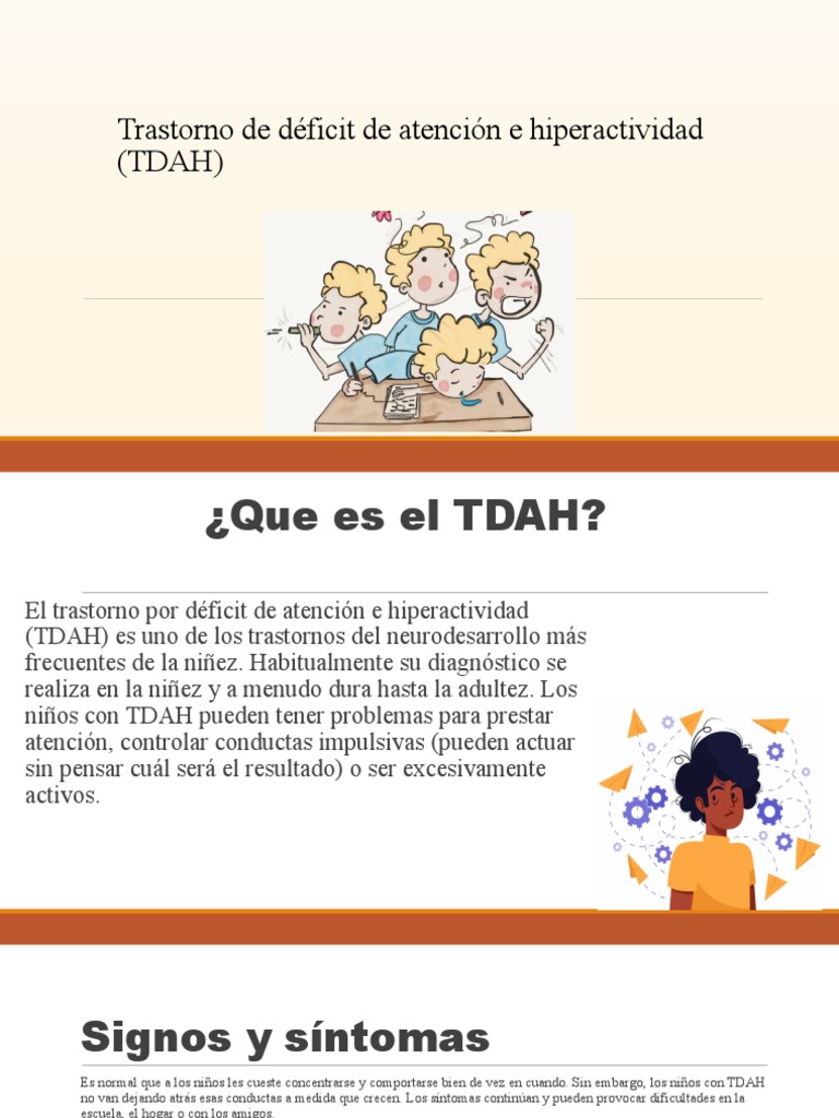 Trastorno de Déficit de Atención e Hiperactividad (Autoguardado) | Descargar gratis PDF ...