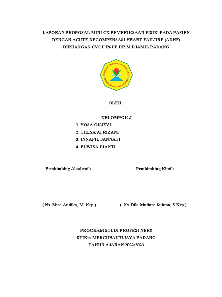 Pemeriksaan Fisik ADHF di CVCU | PDF