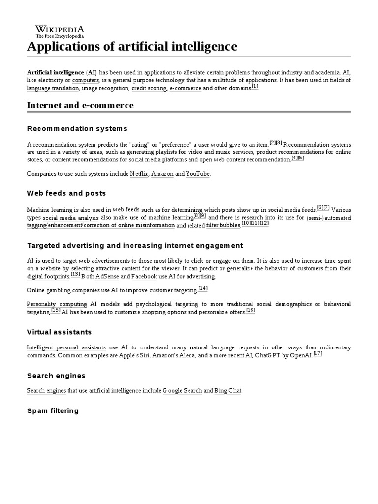 Applications_of_artificial_intelligence (1) | PDF | Artificial ...
