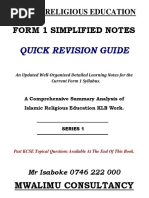 Form 1 Maths Simplified Notes | PDF | Encodings | Lexicology