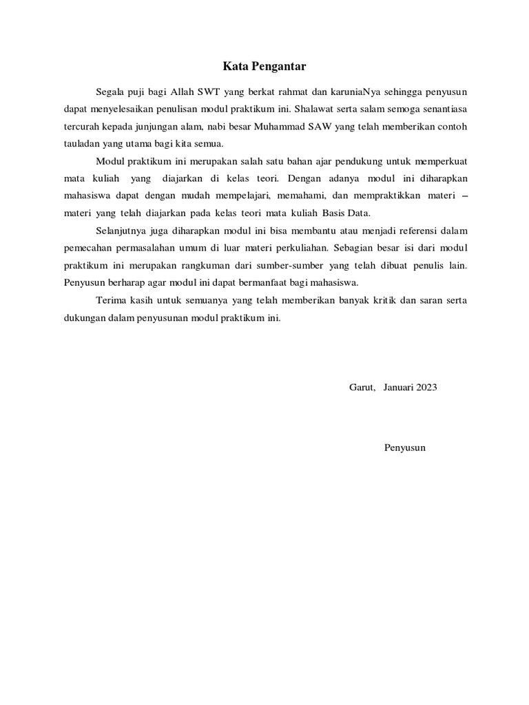 Modul Pelajaran Sql Database Pdf