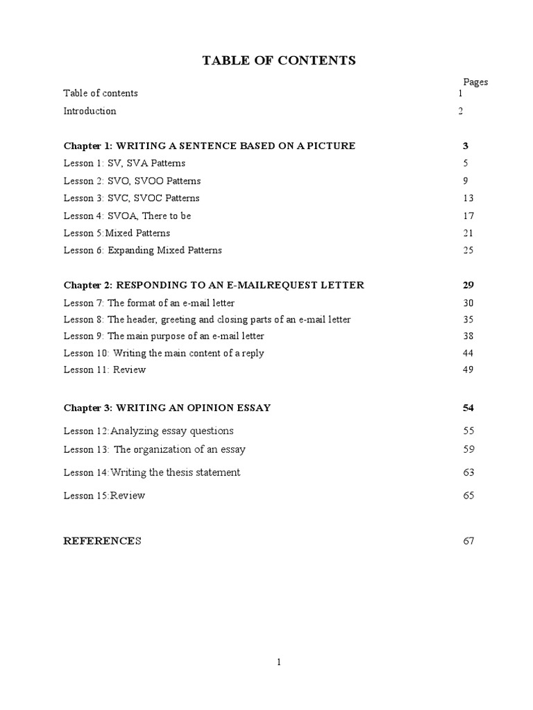 Giáo Trình Writing Level 1 | PDF | Subject (Grammar) | Adverb