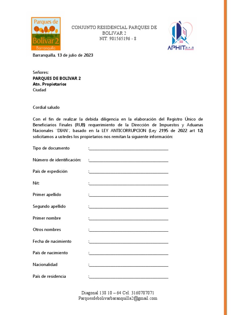 Comunicado 2 Aphit Sas | PDF