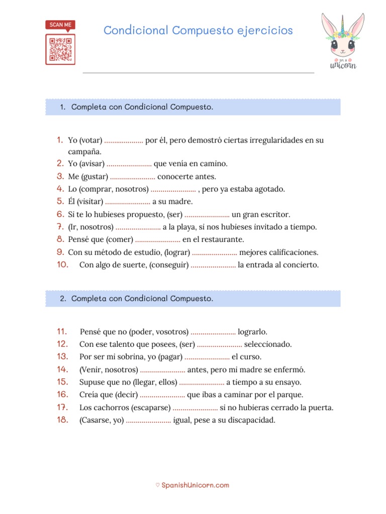 Condicional Compuesto Ejercicios PDF | PDF