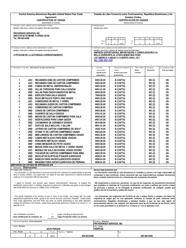 Cafta Eeicsa Magda | PDF | Negocios Internacionales | Economía mundial