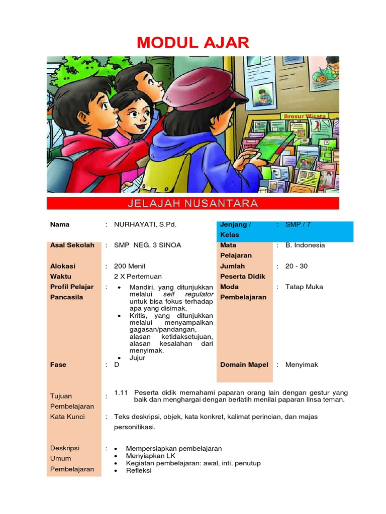 TP 1 Bab 11 Jelajah Nusantara | PDF