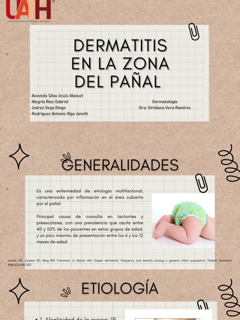Dermatitis en La Zona de Pañal | PDF | Especialidades Medicas | Medicina