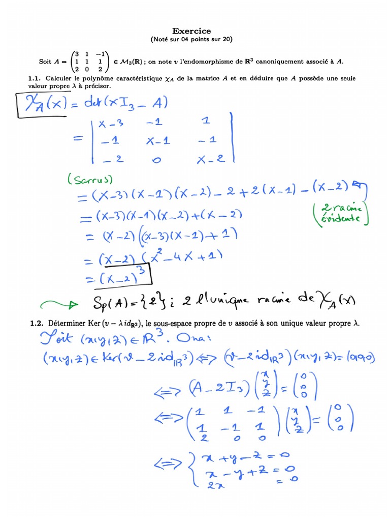 CNC 2019 Math 2 MP Corrections | PDF