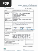 Management of Change (MOC) Procedure Template Checklist - SafetyCulture ...