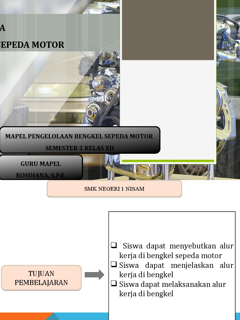Alur Kerja Bengkel | PDF