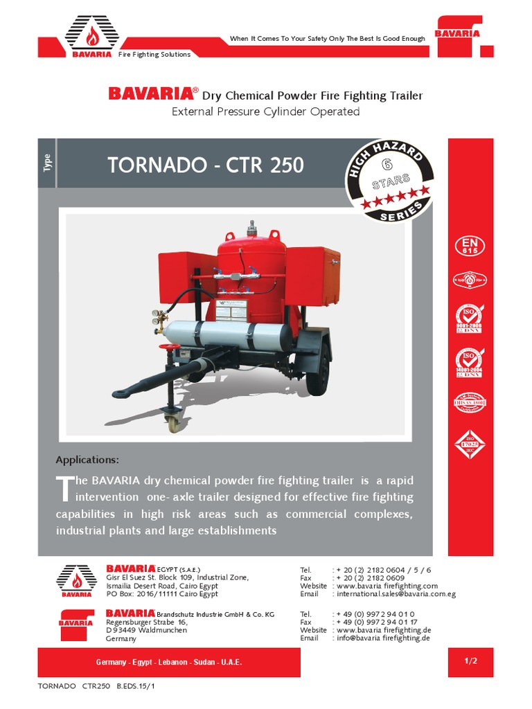 Tornado CTR 250 | PDF | Trailer (Vehicle) | Mechanical Engineering