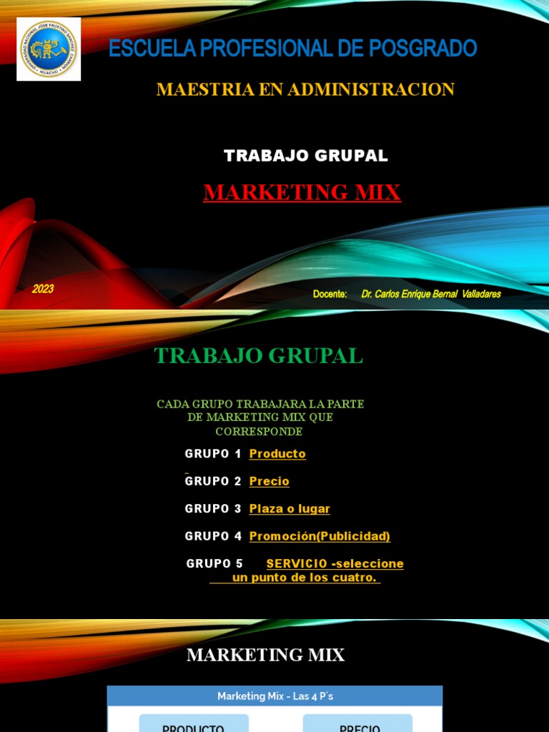 Tema #05 - Practica #02 - Marketing Mix | PDF