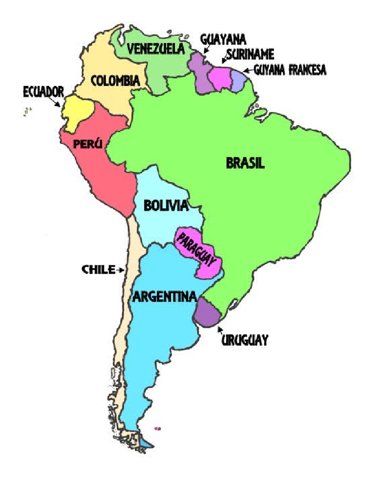 Mapa de Sudamerica | PDF