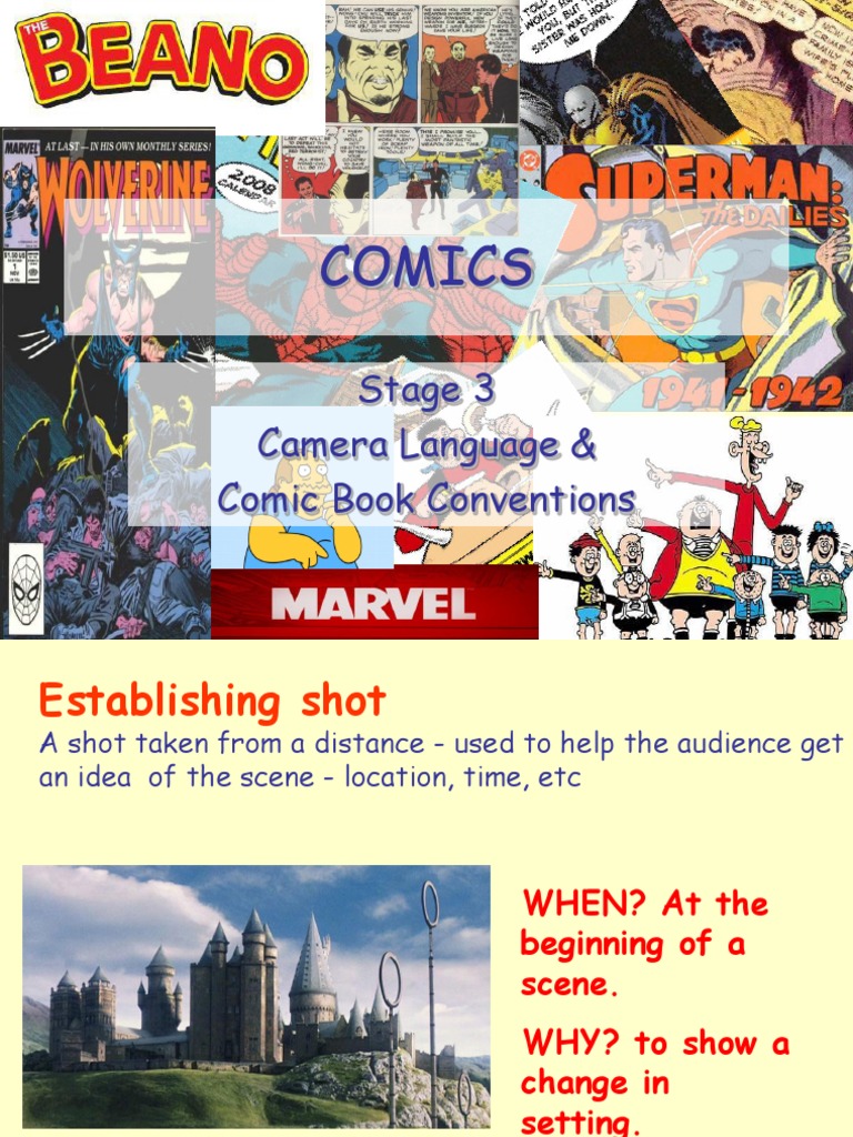 Comic Book Camera Angles Explained | PDF