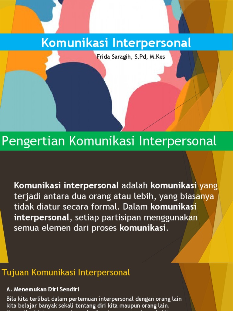 Komunikasi Interpersonal | PDF
