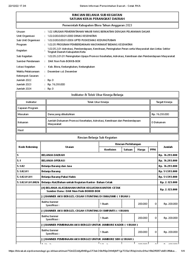 Dpa Upayan Promosi Kesehatan 2023 | PDF